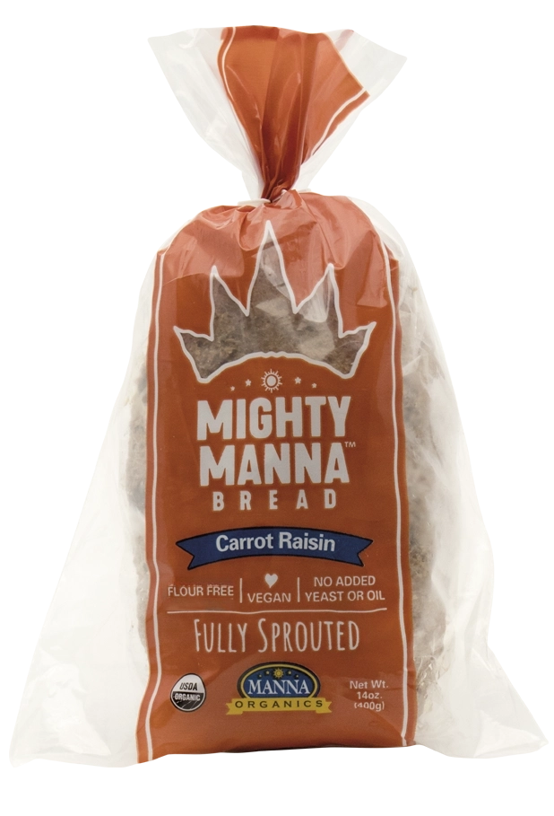 Manna Bread, Carrot Raisin, organic, 400g – Food People